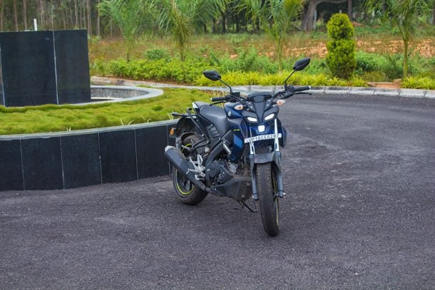 Yamaha MT-15 Photos - Dark Matt Blue - GaadiKey