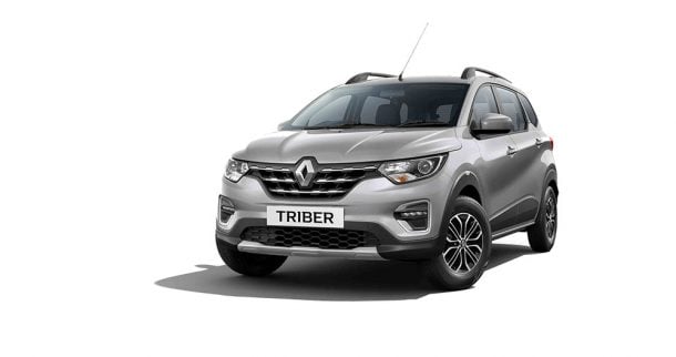 2020 Renault Triber Colors: Blue, Silver, White, Red, Mustard - GaadiKey