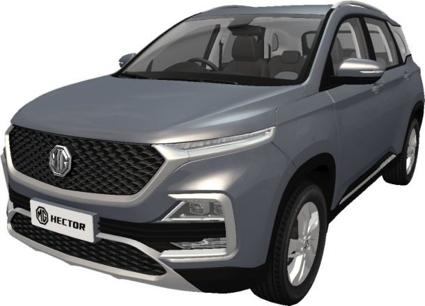 2020 MG Hector Colors: Red, Silver, White, Black - GaadiKey