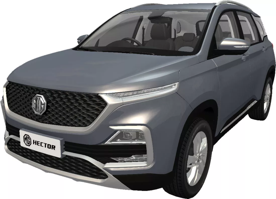 2020 MG Hector Colors: Red, Silver, White, Black - GaadiKey
