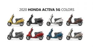 2020 Honda Activa 5G Colors - Colours and Photos - GaadiKey