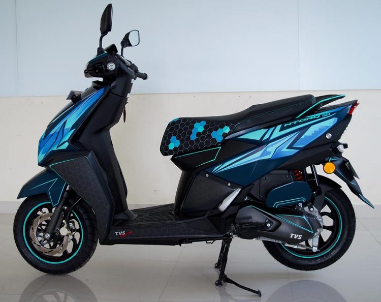 TVS Call of Design contest Winner rides home the NTORQ 125 scooter ...