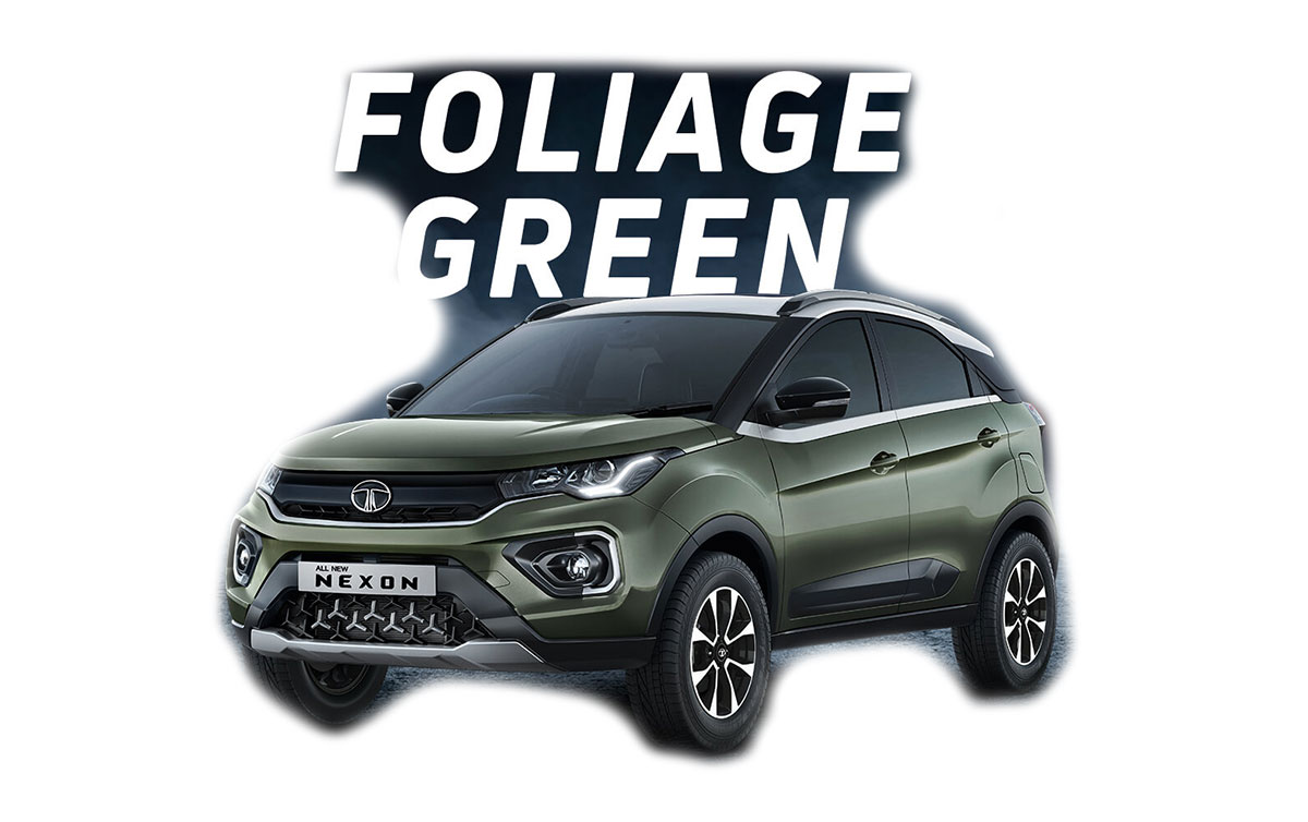2022 Tata Nexon Colors: Blue, Green, Grey, Beige, Silver, Red, White ...