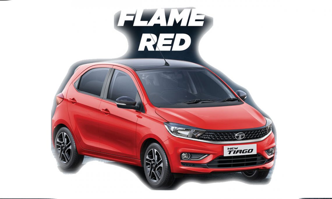 2020 Tata Tiago Colors: Red, Yellow, Blue, White, Grey, Silver - GaadiKey