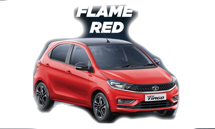 2020 Tata Tiago Colors: Red, Yellow, Blue, White, Grey, Silver - GaadiKey