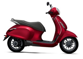 Bajaj Chetak Colors: Blue, Black, Red, Brown - GaadiKey