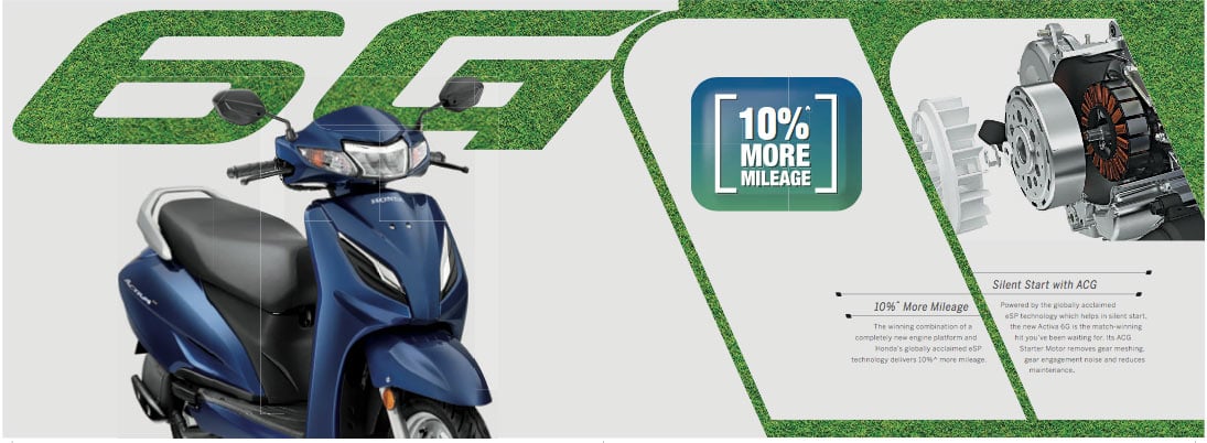 Honda Activa 6G Specifications - Dimensions, Engine details, Suspension ...