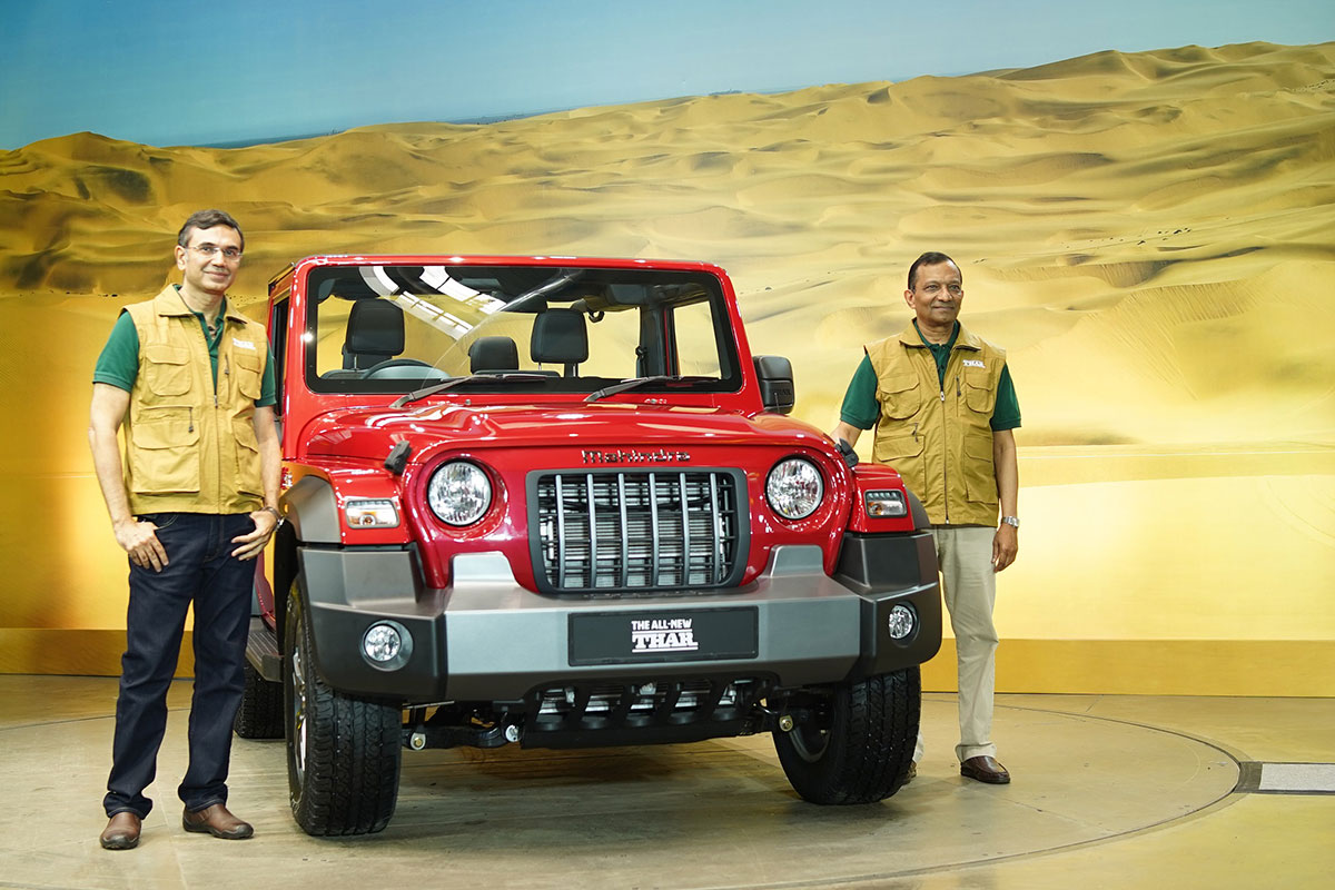 Mahindra Unveils the All-New Thar 4x4 (2020 Model) - GaadiKey