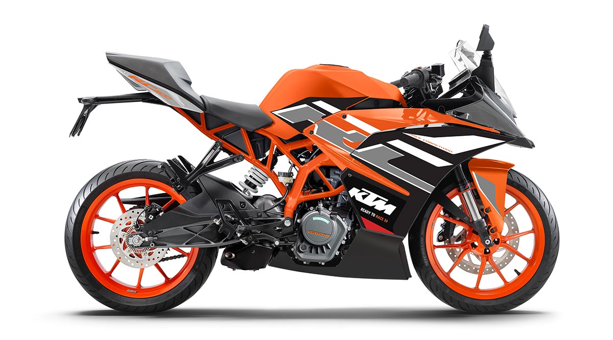 2020 KTM RC Series launched in New Colors - GaadiKey