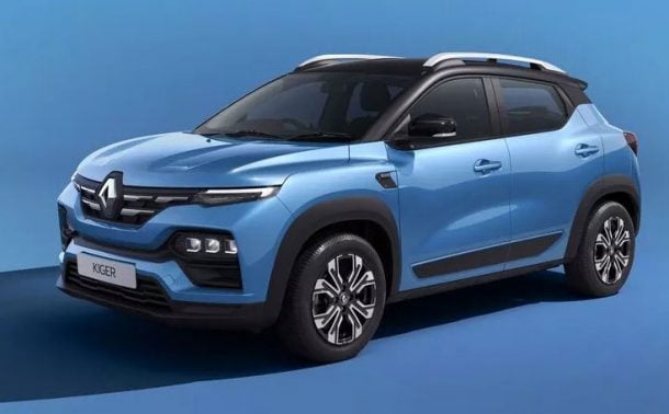 Renault Kiger Colors: Blue, Brown, Grey, White, Red, Silver - GaadiKey