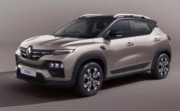 Renault Kiger Colors: Blue, Brown, Grey, White, Red, Silver - GaadiKey