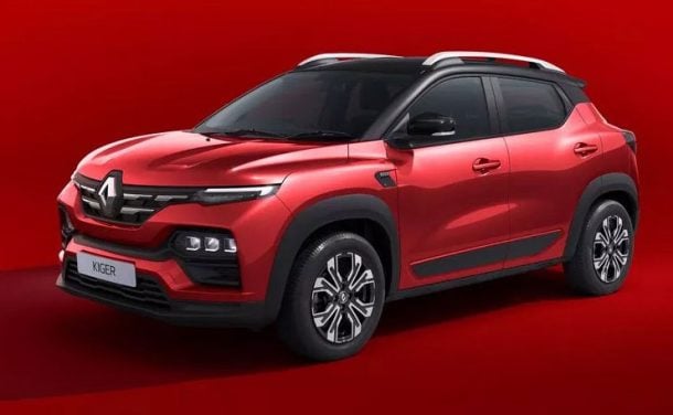 Renault Kiger Colors: Blue, Brown, Grey, White, Red, Silver - GaadiKey