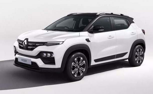 Renault Kiger Colors: Blue, Brown, Grey, White, Red, Silver - GaadiKey