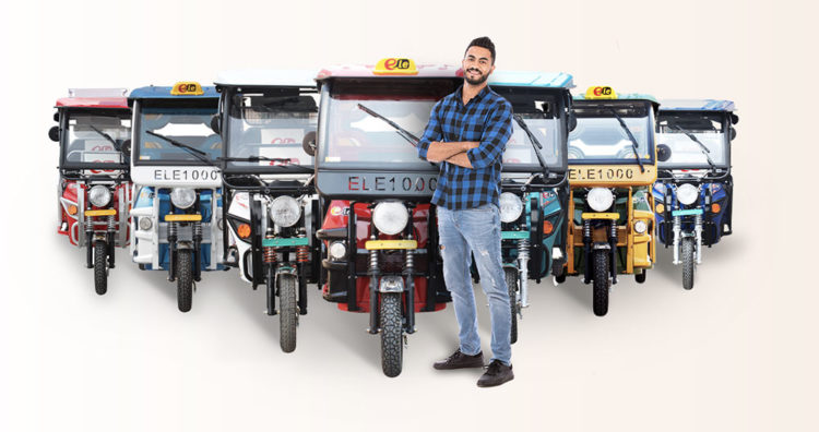 ELE - An e-rickshaw brand by Ampere launches website - ele3w.com - GaadiKey