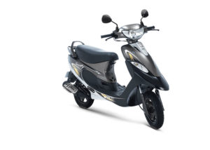 2021 TVS Scooty Pep+ Colors: Red, Black, Gold, Blue, Pink - GaadiKey