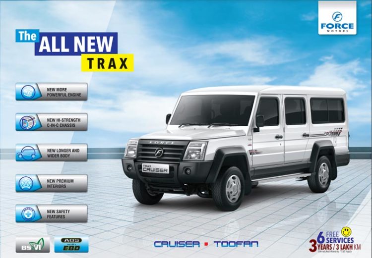 Force Motors supplies 200 Trax Toofan to Forest Dept, Maharashtra ...