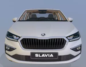 Skoda Slavia Colors: Blue, Red, Silver, White, Grey - GaadiKey