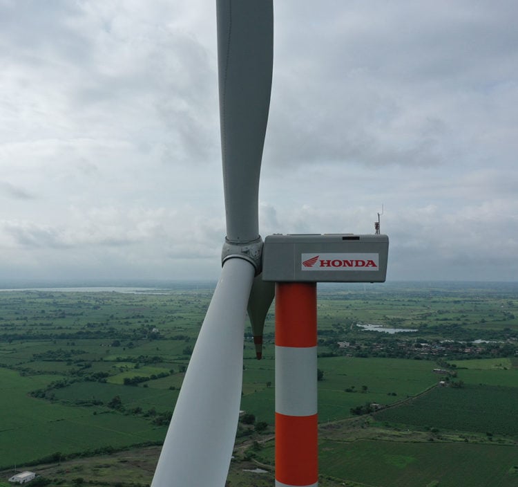 Honda 2 Wheelers installs 2nd wind turbine system in Gujarat - GaadiKey