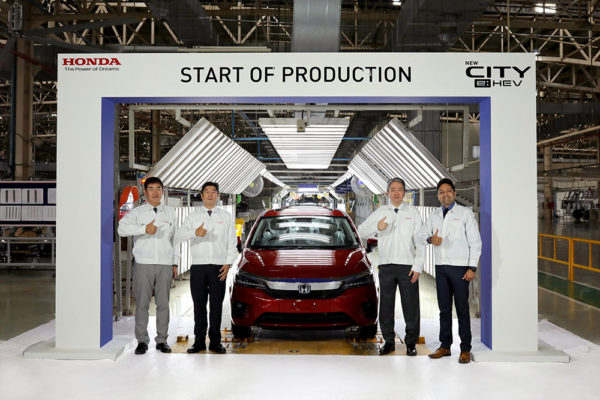 New Honda City Electric Hybrid Production Commences - GaadiKey