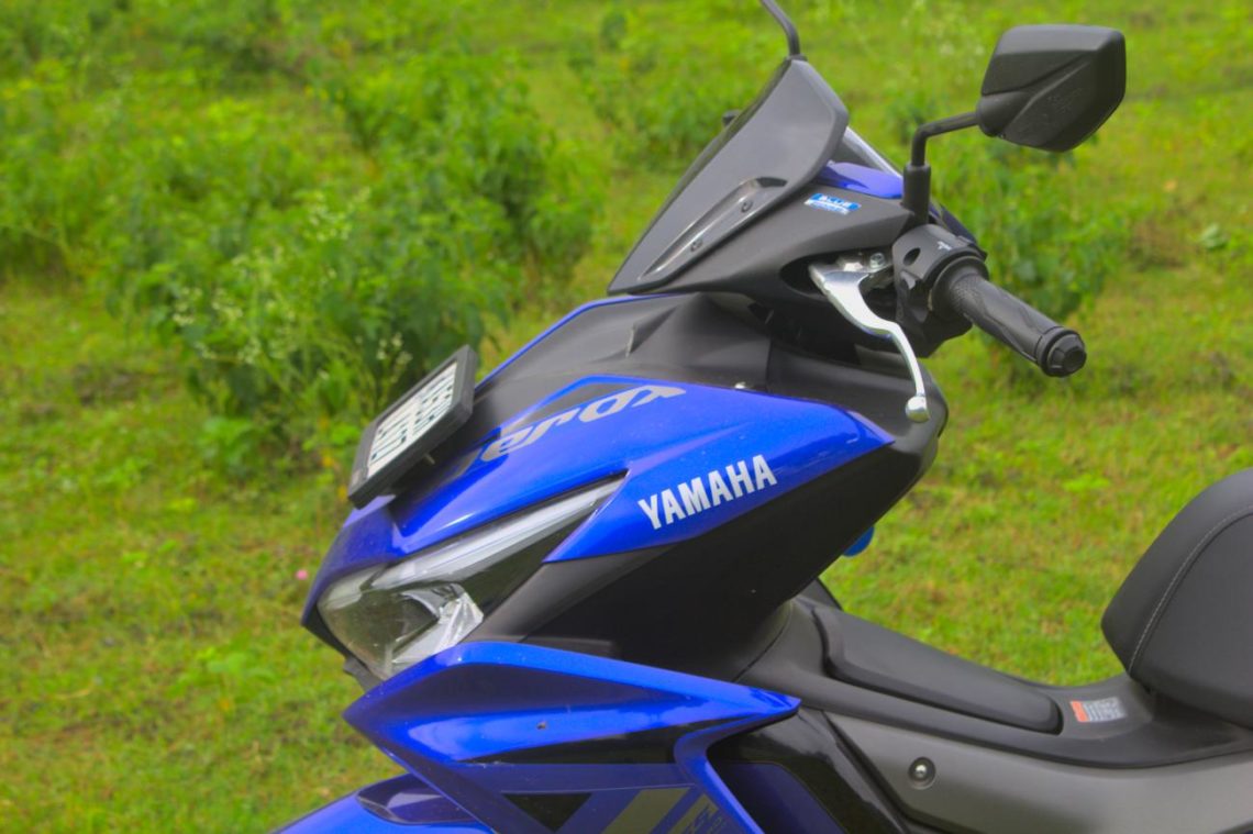 Yamaha Aerox 155 Review: Adrenaline rush on a gearless scooter - GaadiKey
