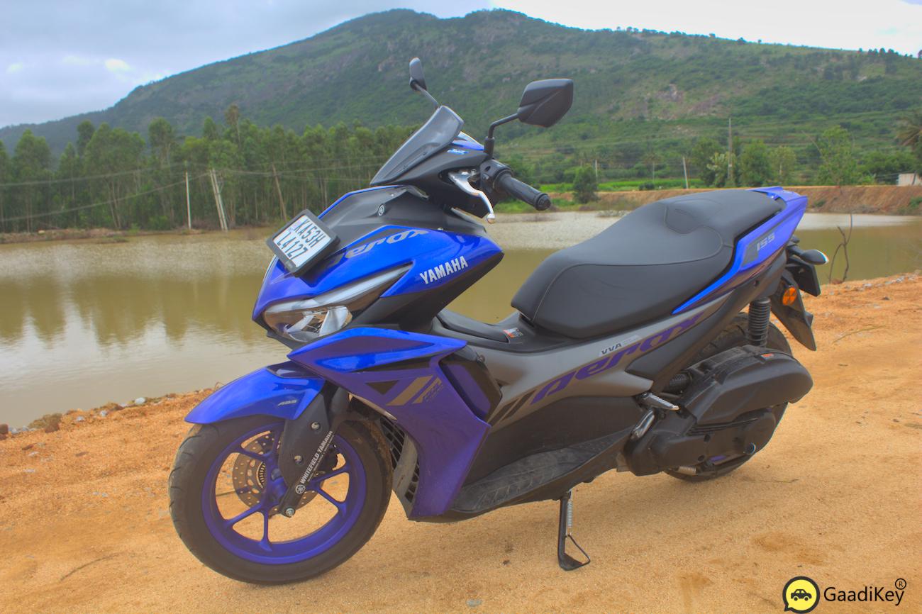 Yamaha Aerox 155 Review: Adrenaline rush on a gearless scooter - GaadiKey
