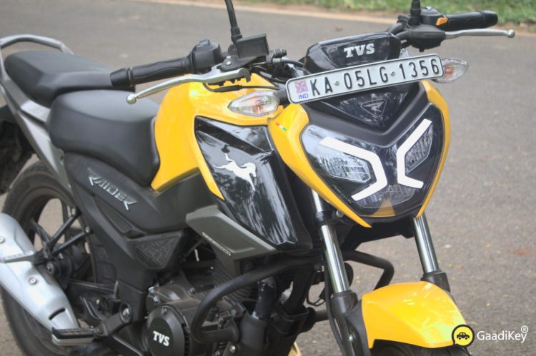 TVS Raider Review: 125cc Motorcycle High on Design & Value - GaadiKey