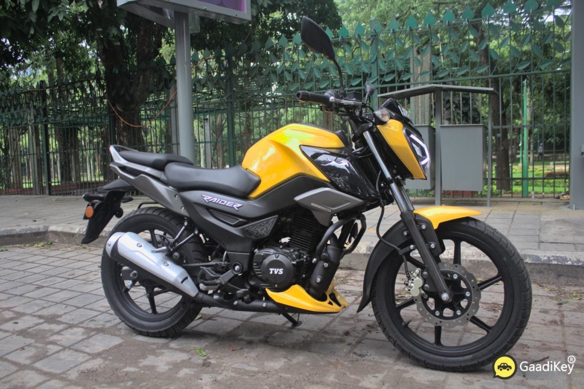 TVS Raider Review: 125cc Motorcycle High on Design & Value - GaadiKey