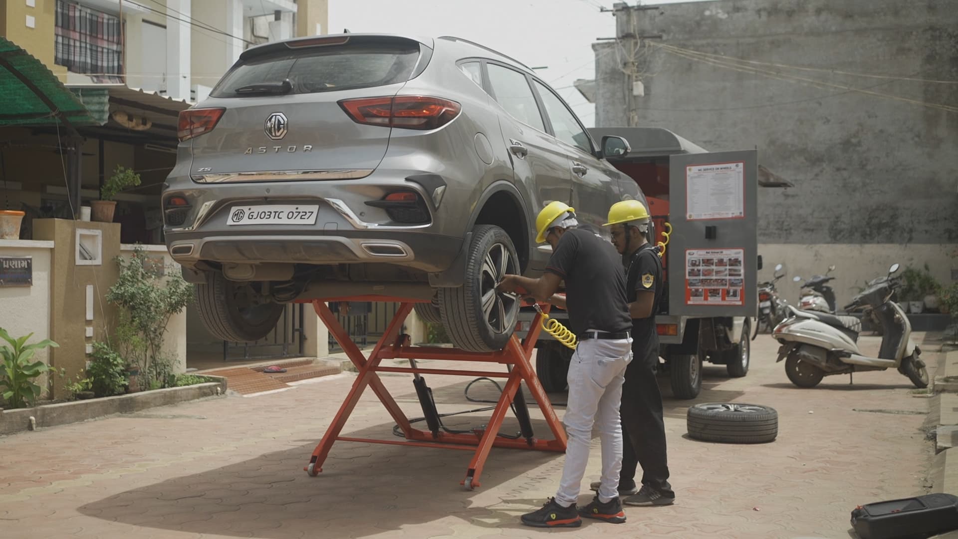 MG Motor India announces "Service on Wheels" Doorstep Service - GaadiKey