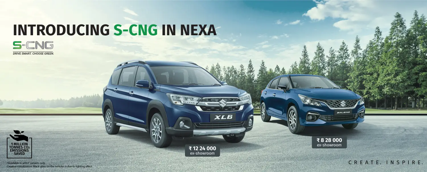 Maruti Suzuki introduces Baleno S-CNG and XL6 S-CNG - GaadiKey