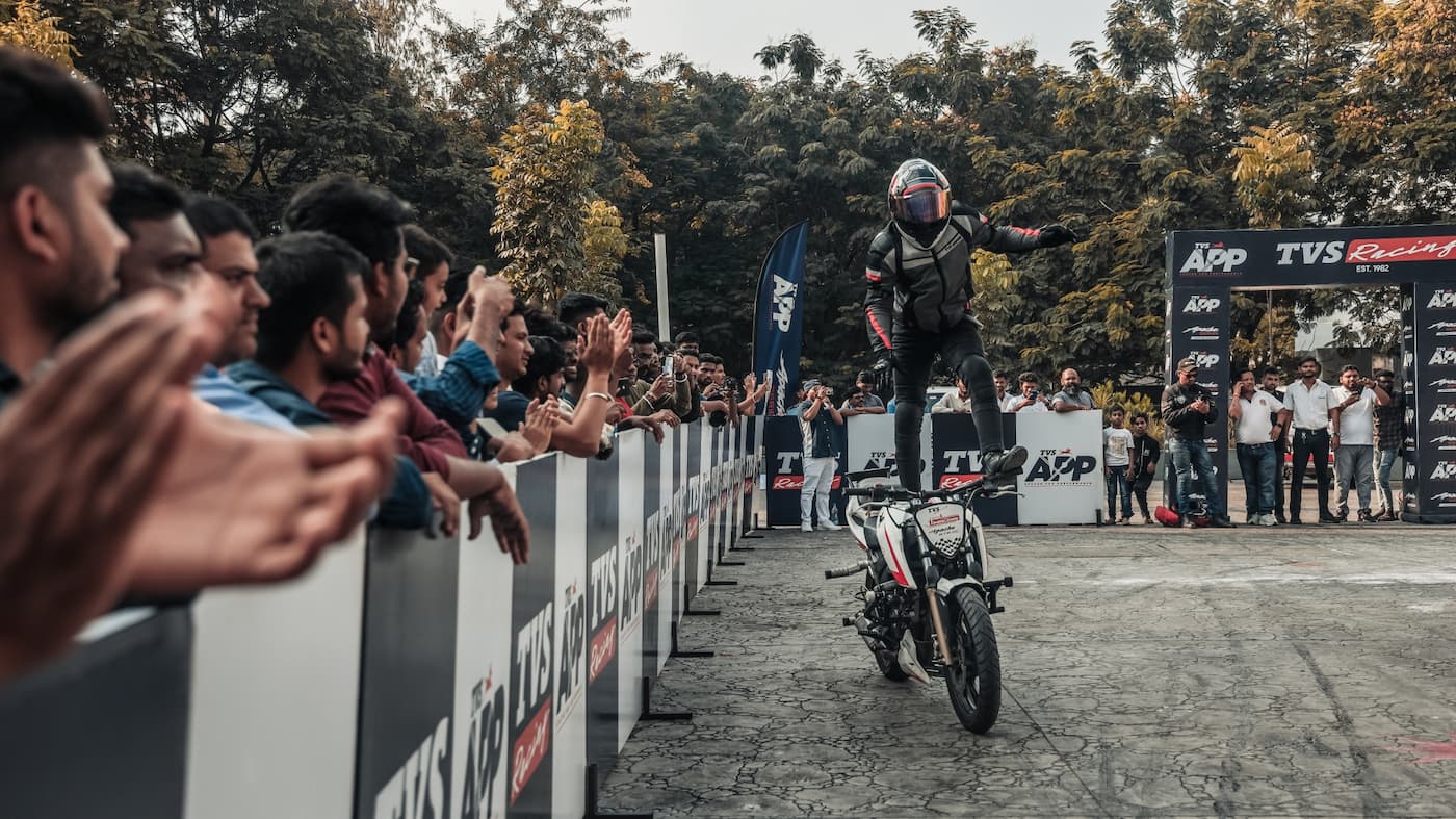 The Thrilling Pune Edition Of TVS Apache Pro Performance concludes - GaadiKey