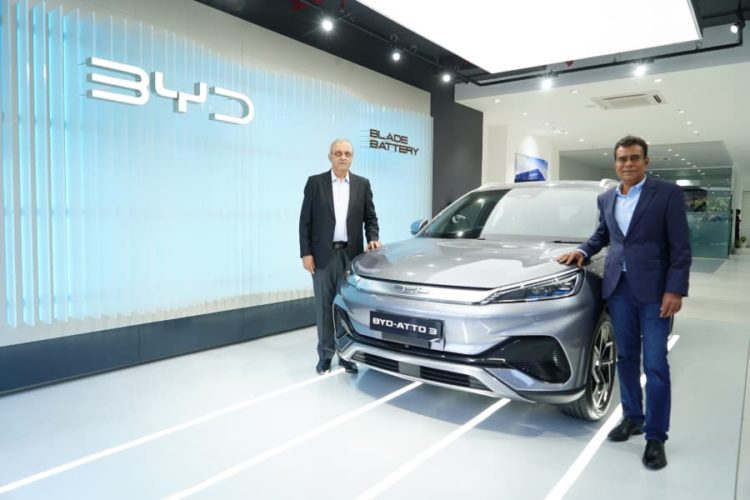 BYD opens its 2nd showroom in Hyderabad - KUN BYD. - GaadiKey