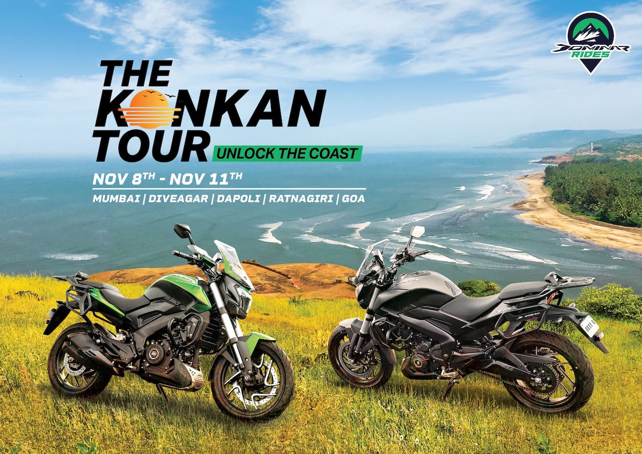 Bajaj Auto flags off new edition of Dominar Rides - Konkan Tour - GaadiKey