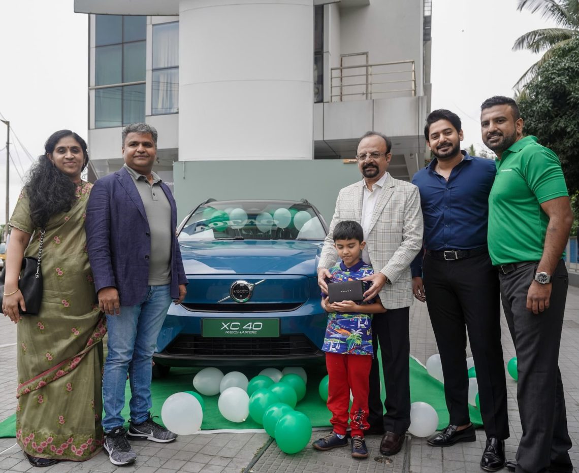 First Volvo XC40 Recharge gets delivered in Karnataka - GaadiKey