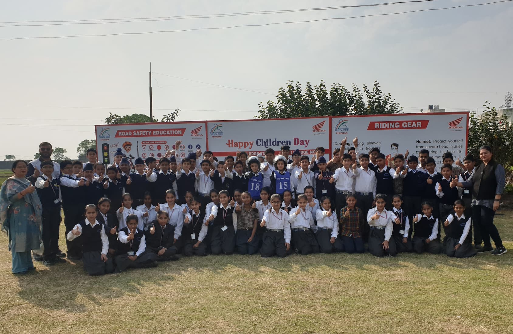 Honda 2 Wheelers conducts Road Safety Awareness Campaign in Haryana ...
