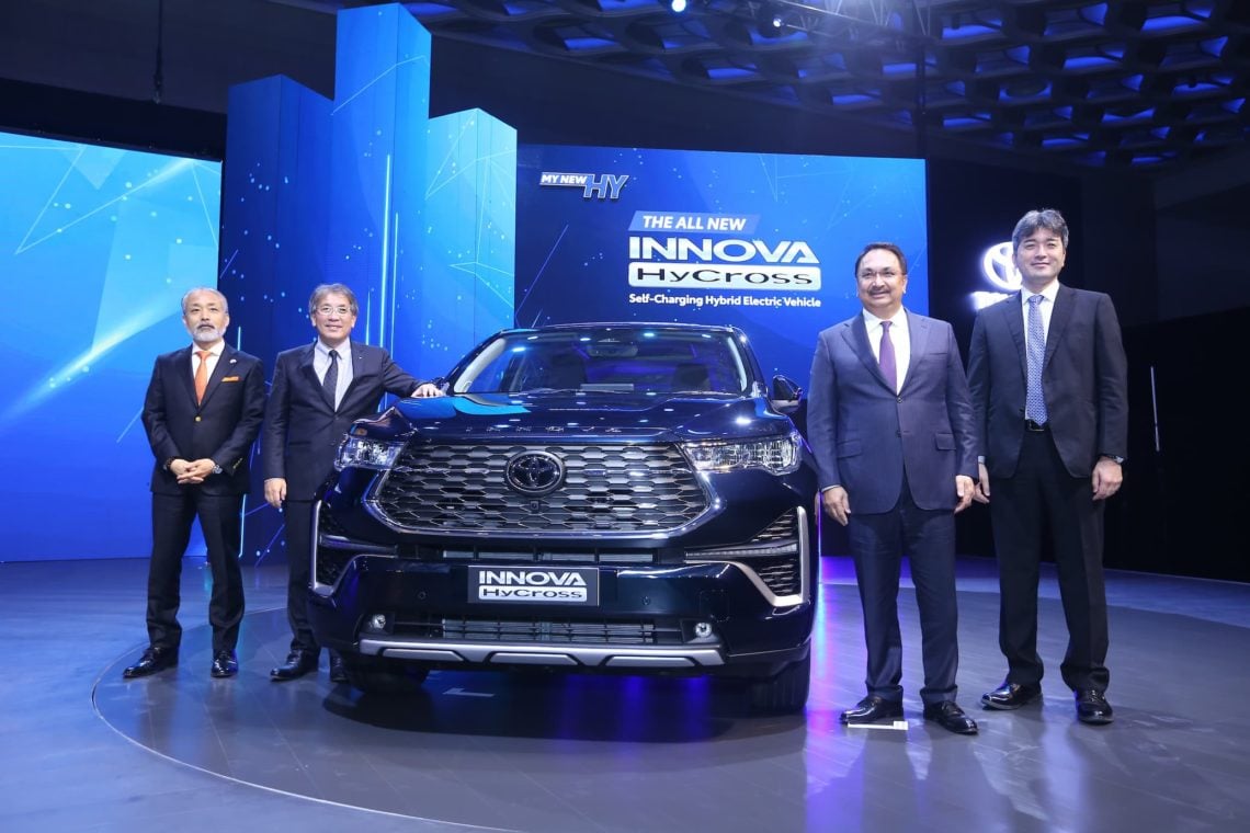 Toyota Innova HyCross - Self-charging Hybrid Electric revealed - GaadiKey