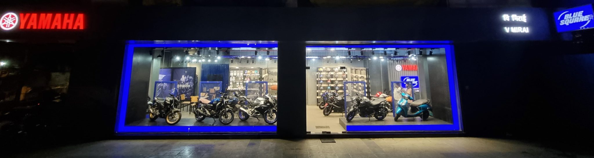Yamaha India opens 3 new "Blue Square" showrooms in Mumbai - GaadiKey