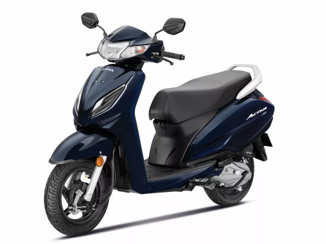 2025 Honda Activa 6G Colors: Blue, Red, White, Grey - GaadiKey