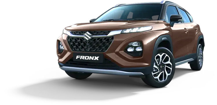 Maruti Fronx Colors: Blue, Brown, Red, White, Silver, Grey - GaadiKey