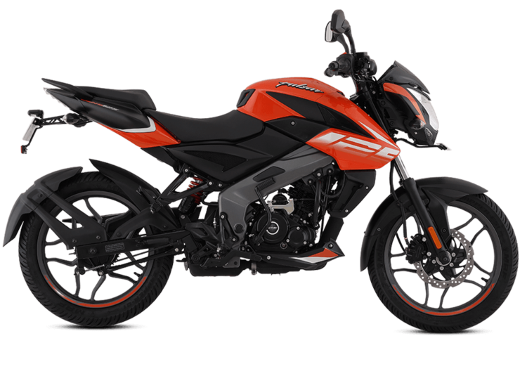2023 Bajaj Pulsar NS125 Colors: Red, Blue, Orange - GaadiKey