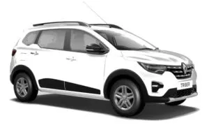 2023 Renault Triber Colors: White, Blue, Mustard, Brown - GaadiKey