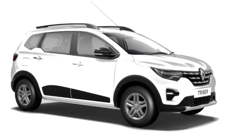 2023 Renault Triber Colors: White, Blue, Mustard, Brown - GaadiKey