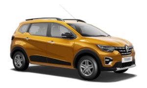 2023 Renault Triber Colors: White, Blue, Mustard, Brown - GaadiKey