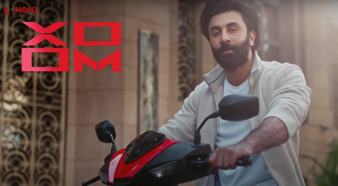 Hero launches 'Xoom Machale' Campaign with Ranbir Kapoor - GaadiKey