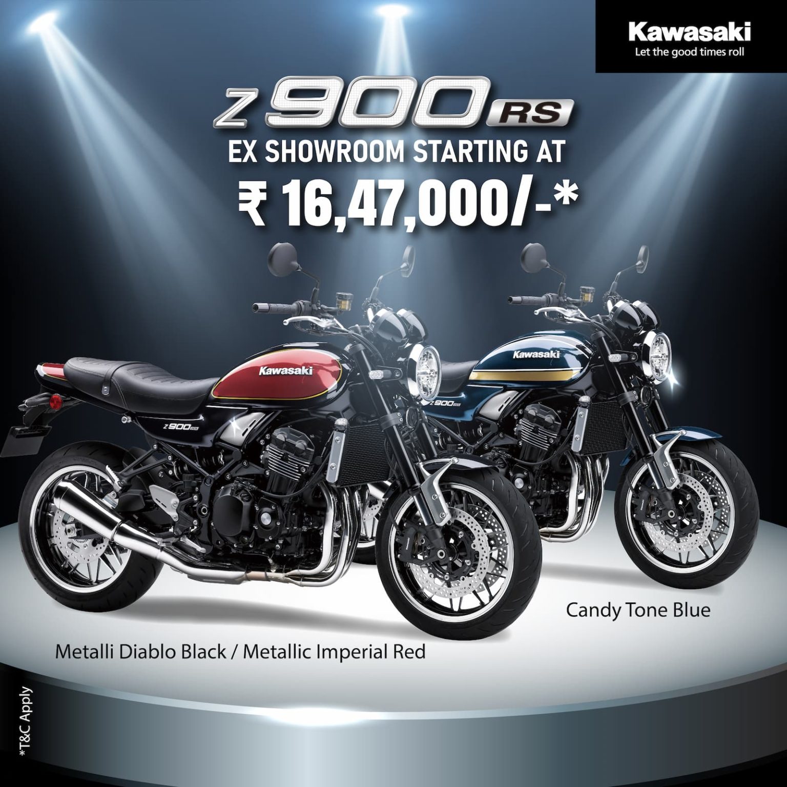 2023 Kawasaki Z900RS Retro-Styled Motorcycle launched at Rs 16.47 lacs ...
