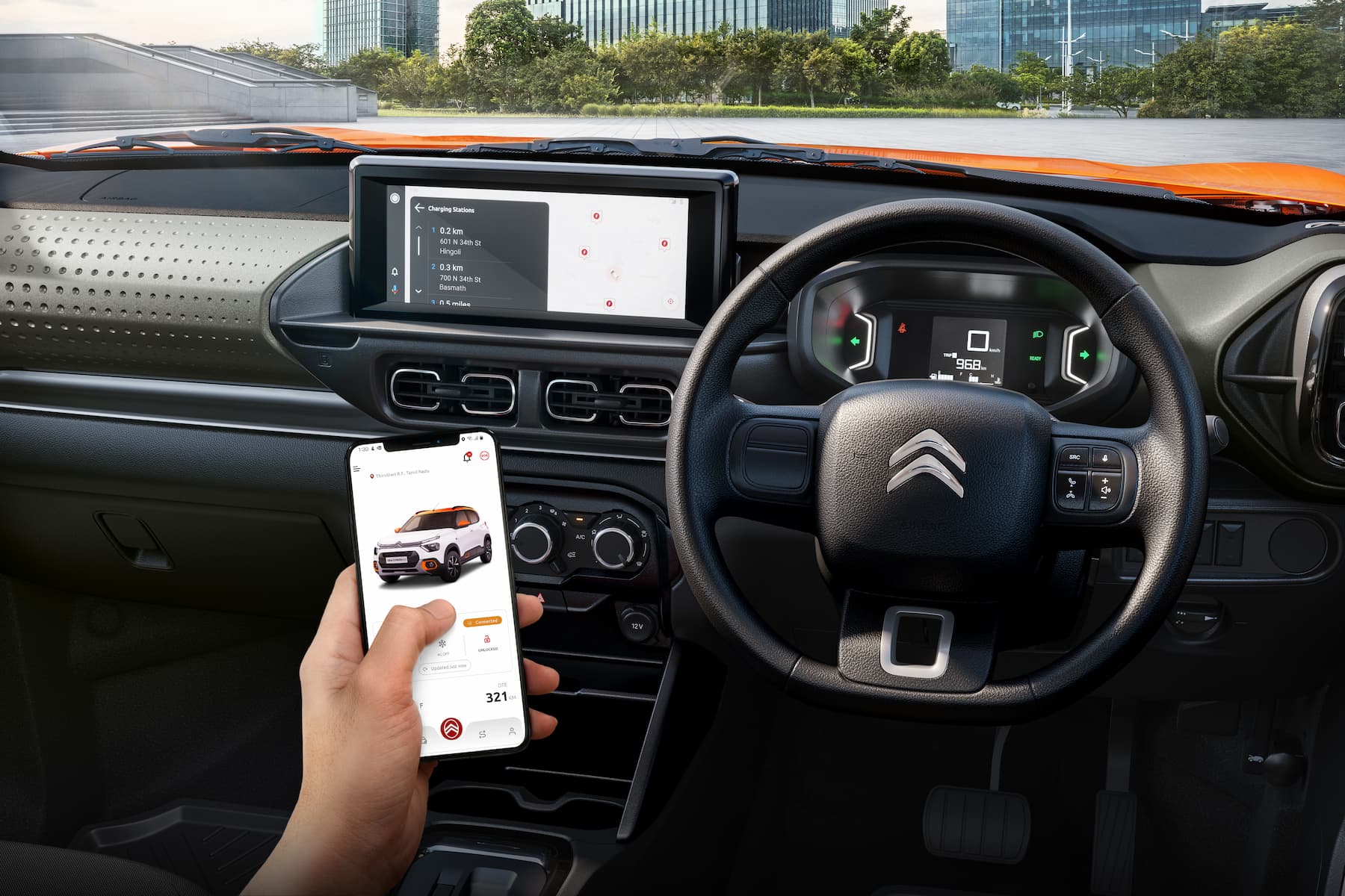 Citroen C3 Shine launched - Gets Electric ORVM, Rear Parking Camera ...