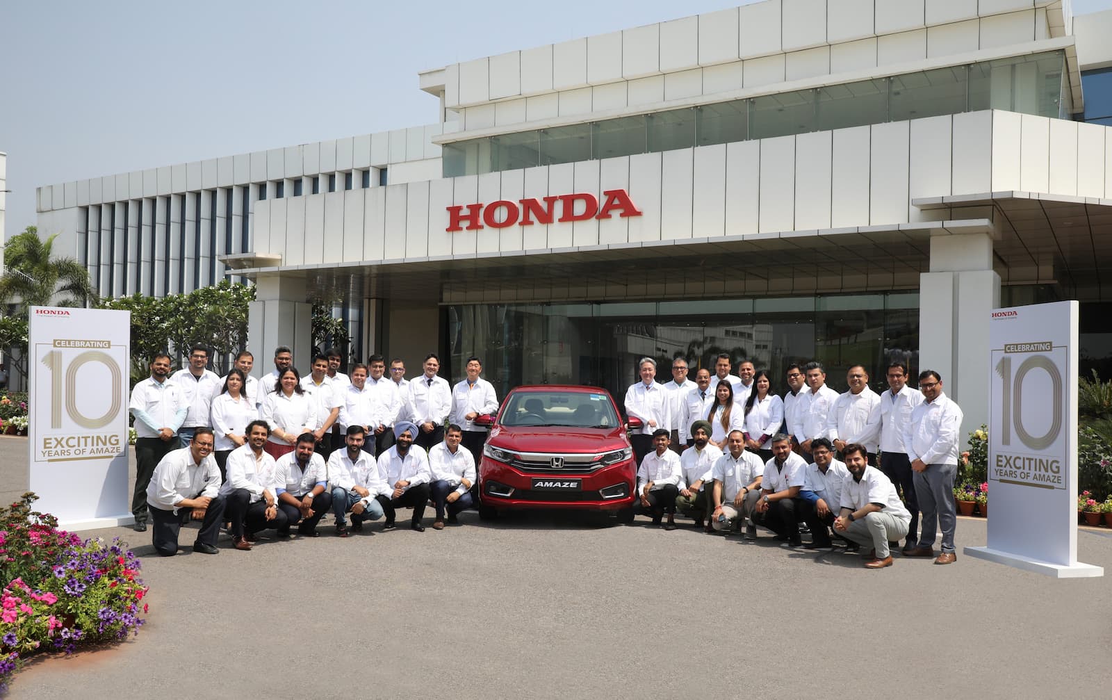 Honda Amaze celebrates glorious 10 years in India - GaadiKey