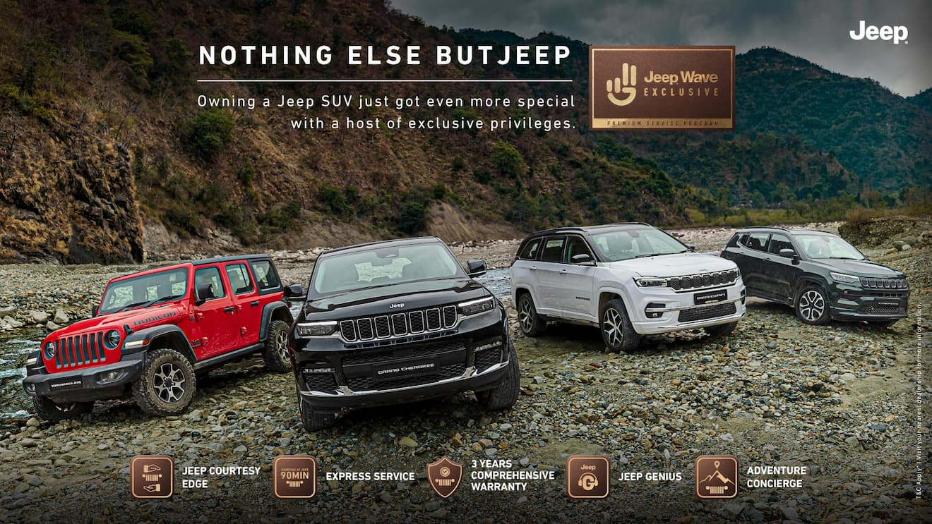 Jeep India introduces ‘Jeep Wave Exclusive’ program - GaadiKey