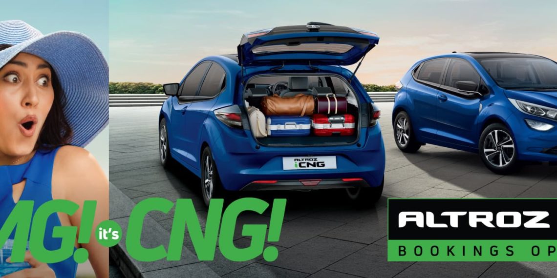 Tata Altroz iCNG with Large Bootspace coming soon - Bookings Open ...