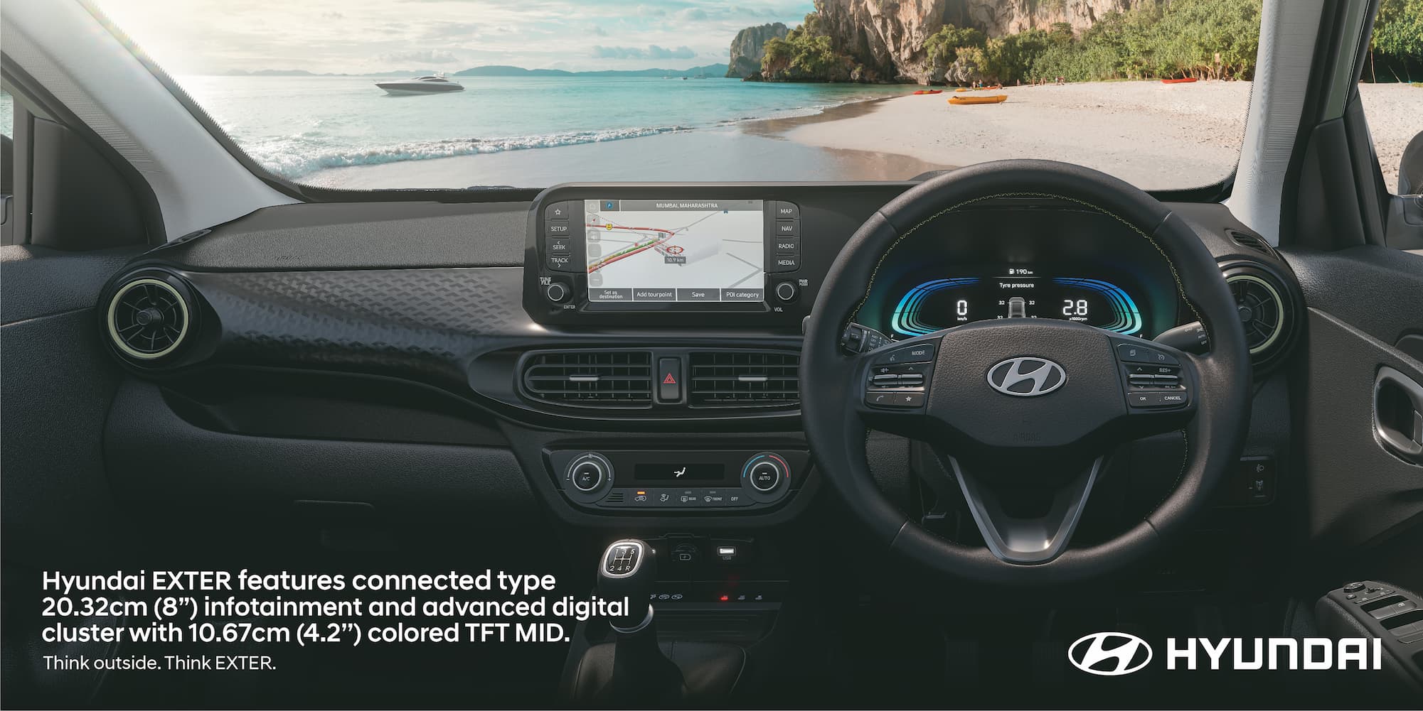 Hyundai EXTER redefines in-car experiences with Connected Car Tech ...