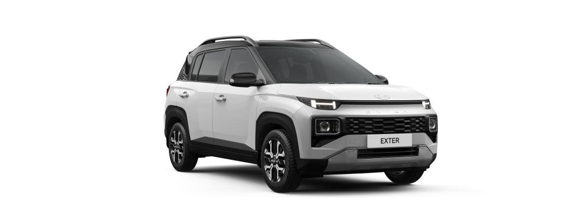 2023 Hyundai Exter Colors: Khaki, Blue, Starry Night, White, Red - GaadiKey